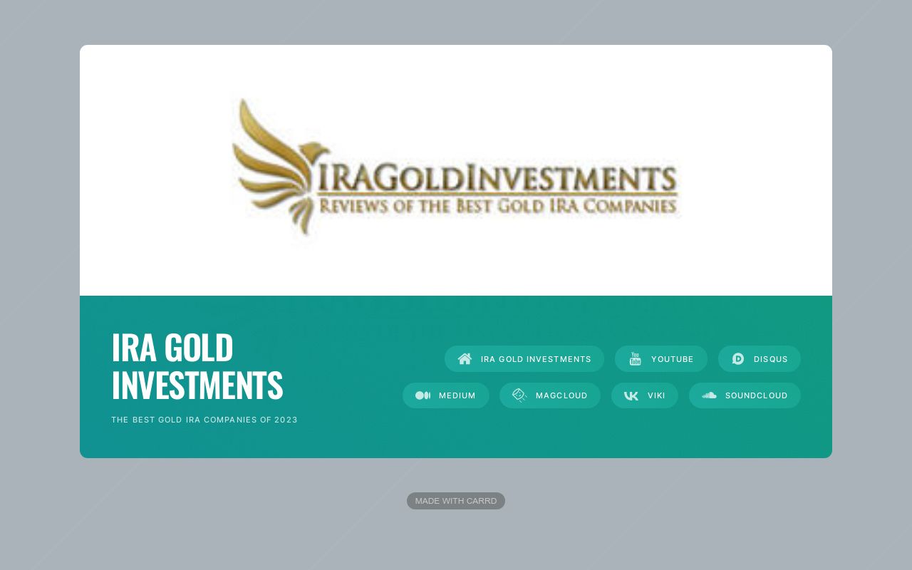 IRA Gold Investments